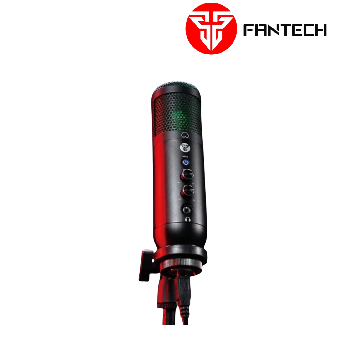 Fantech LEVIOSA MCX01 Professional RGB Condenser - USB Microphone ...