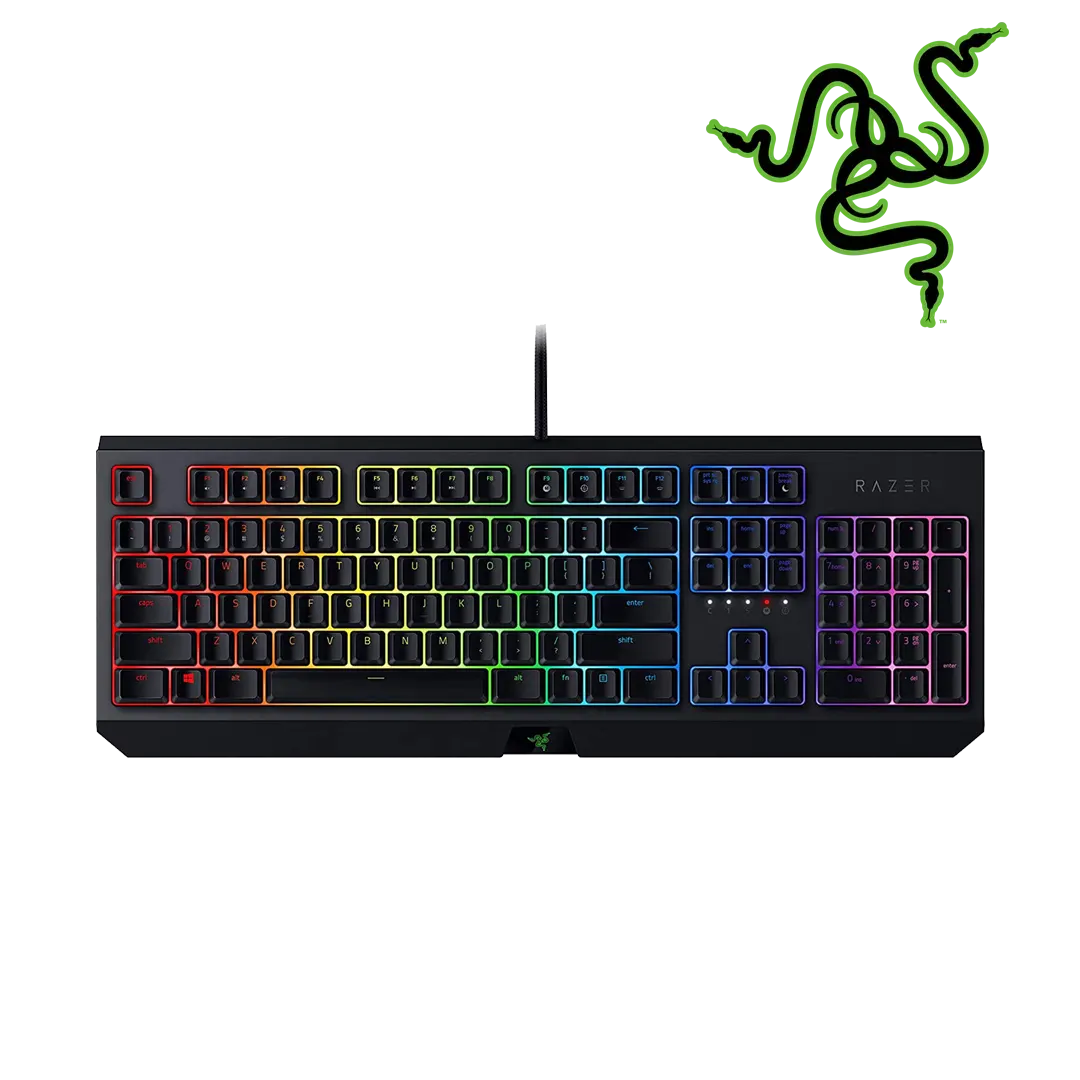 Razer Black Widow Green Switches Mechanical Gaming Keyboard (OPEN BOX ...
