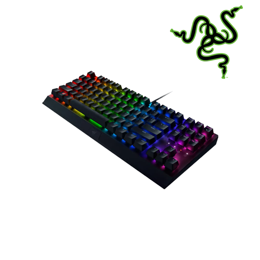 Razer Black Widow v3 TKL Green Switches Mechanical Gaming Keyboard (OP ...
